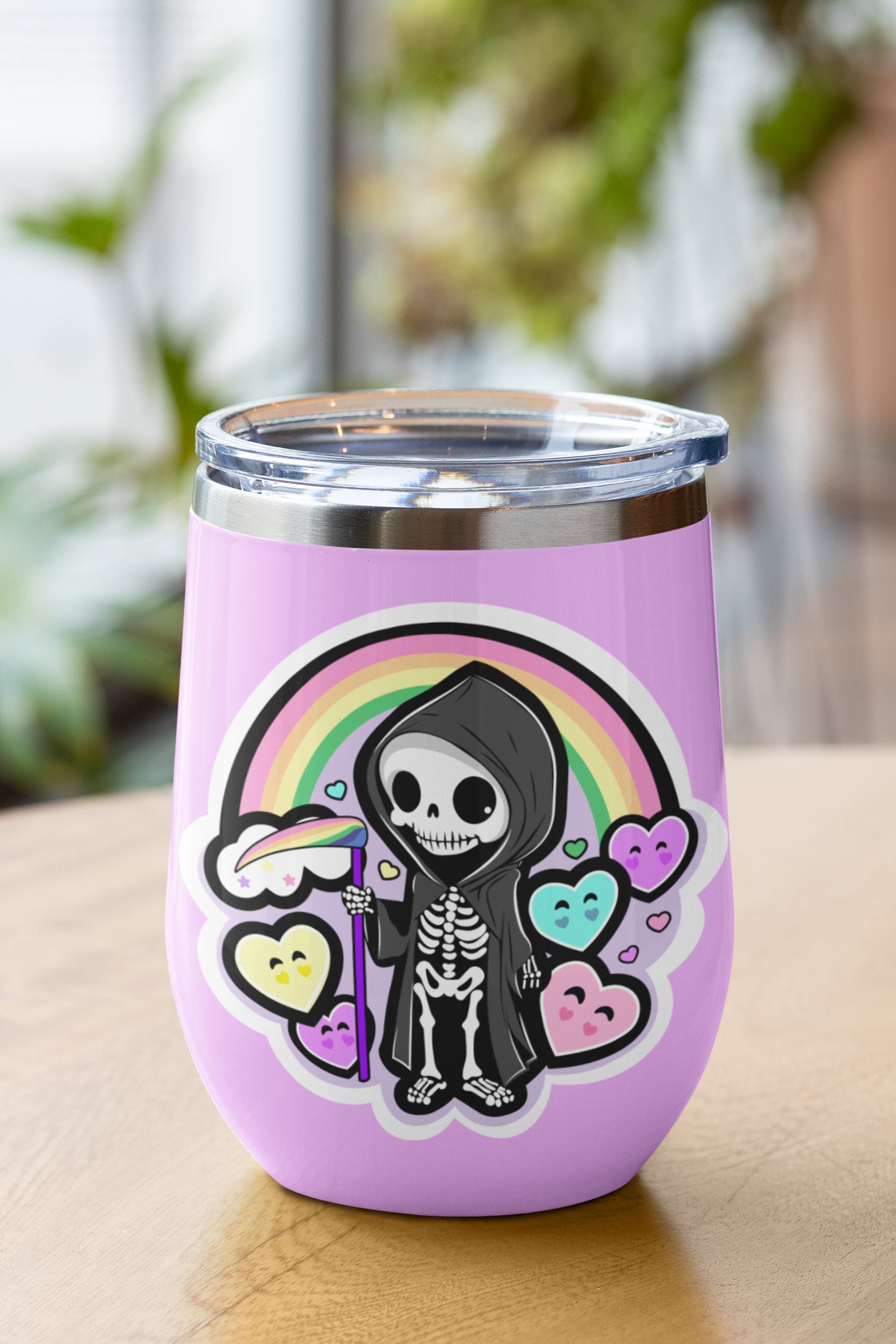 Kawaii Pastel Goth Grim Reaper Instant Digital Download SVG and PNG - Etsy
