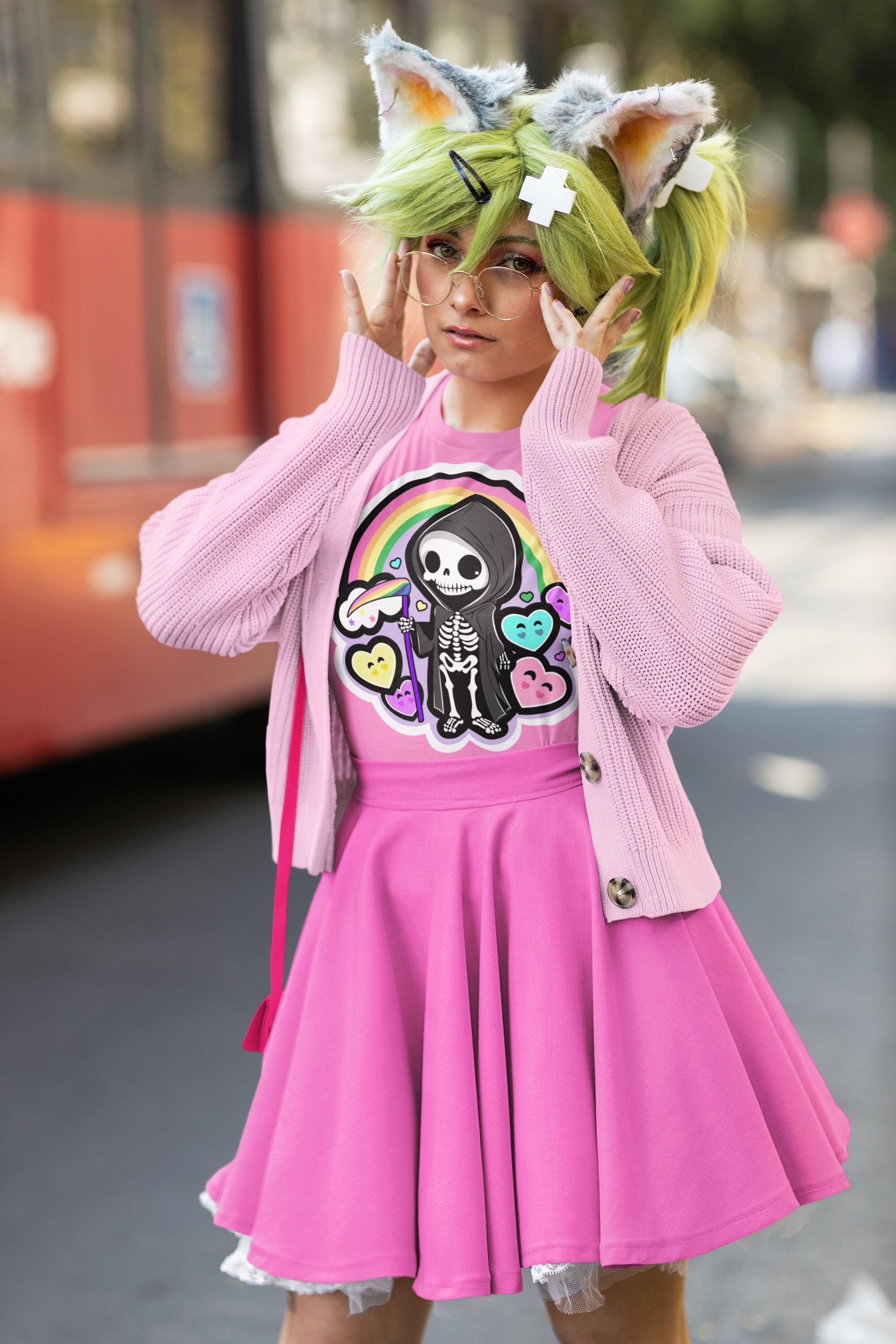 Kawaii Pastel Goth Grim Reaper - Instant Digital Download! SVG and PNG ...