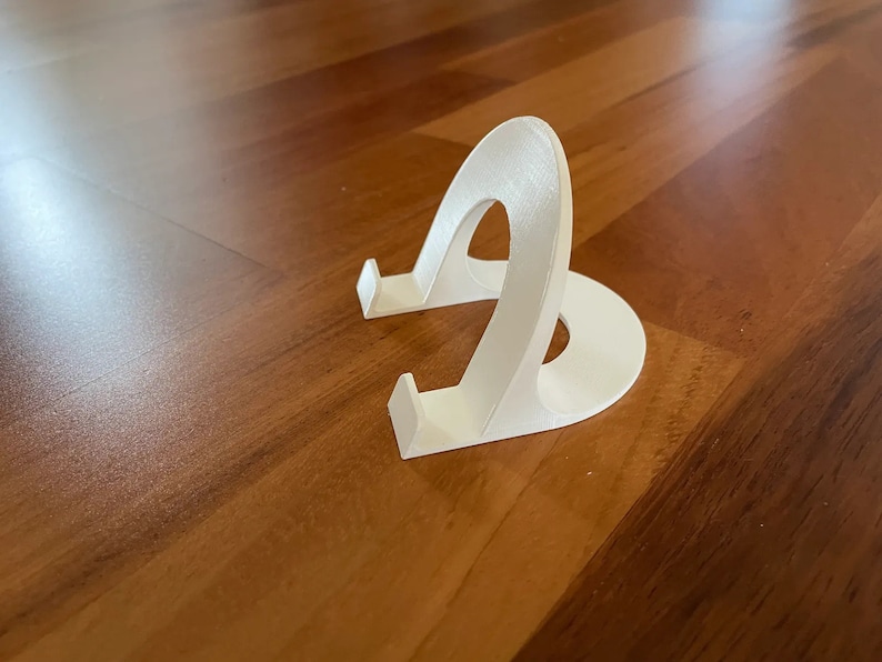 Mobile Phone Stand in a Modern Curved Design. - Etsy