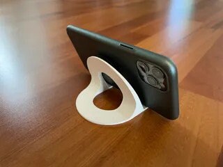 Mobile Phone Stand in a Modern Curved Design. - Etsy