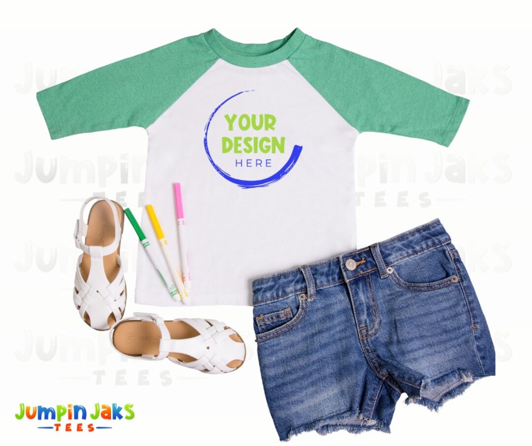 School Mockup, Back to School Mockup, Girls Back to School, Kids Raglan ...