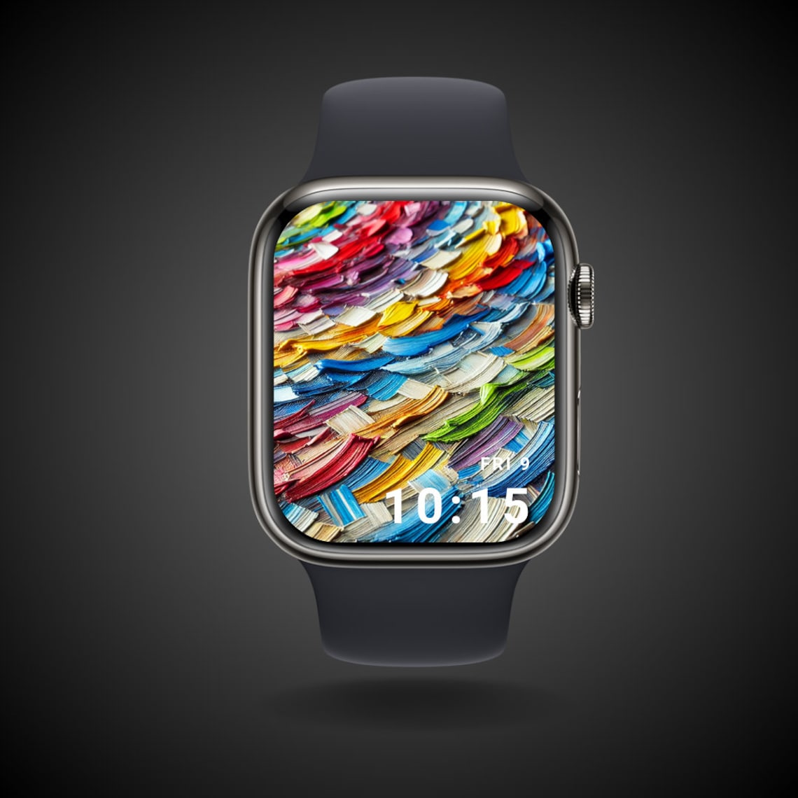 Apple Watch Face Wallpaper, Paint, Artwork, Art, Digital Download ...