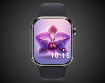Elegant Flower Iwatch Wallpaper Apple Watch Face Magnolia Lilac ...