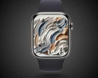 Apple Watch Face Wallpaper, Paint, Artwork, Art, Digital Download ...