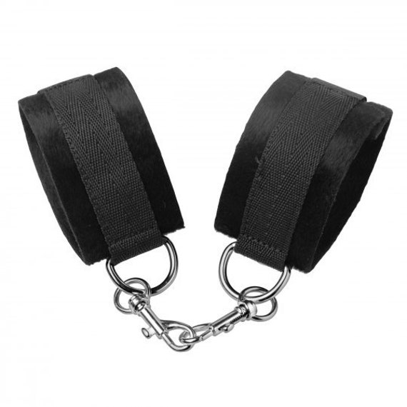 Fleece Cuff Set With Swivel Snap Hooks BDSM Handcuff Wrist - Etsy