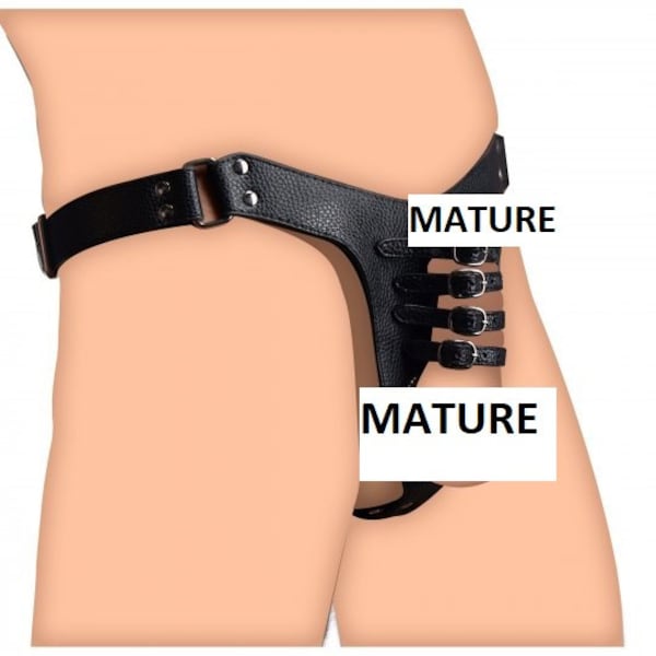 Male Cock Harness - Etsy Singapore