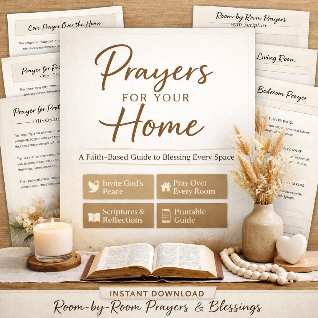 How to Pray Over Your Home | Room-by-room Prayer Guide With Scripture ...