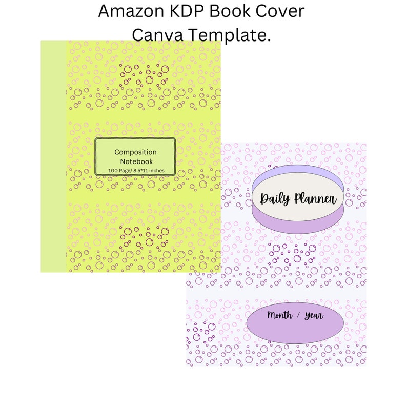 Amazon KDP Template, Amazon Book Cover Templates, Size 17.475x11.25 ...