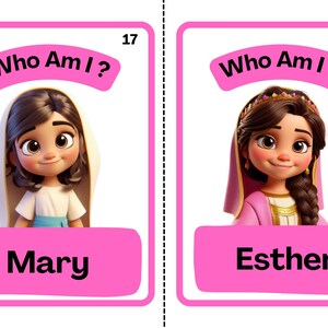 Who Am I? Bible Character Game | JW Kids Printable | Digital Convention ...
