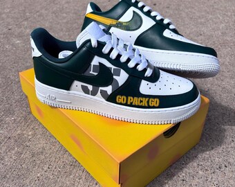 Custom, Hand Painted, Camo, Air Force 1s, Camouflage, Green, Forces ...