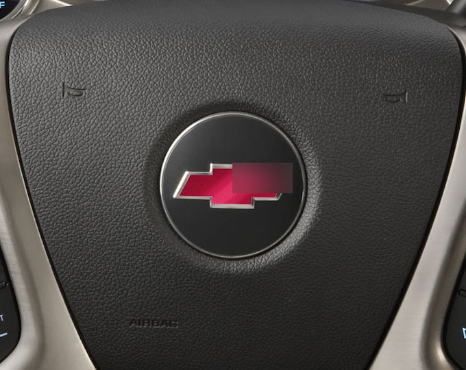 Chevy Steering Wheel Bowtie Vinyl Overlay Emblem Sticker - Etsy