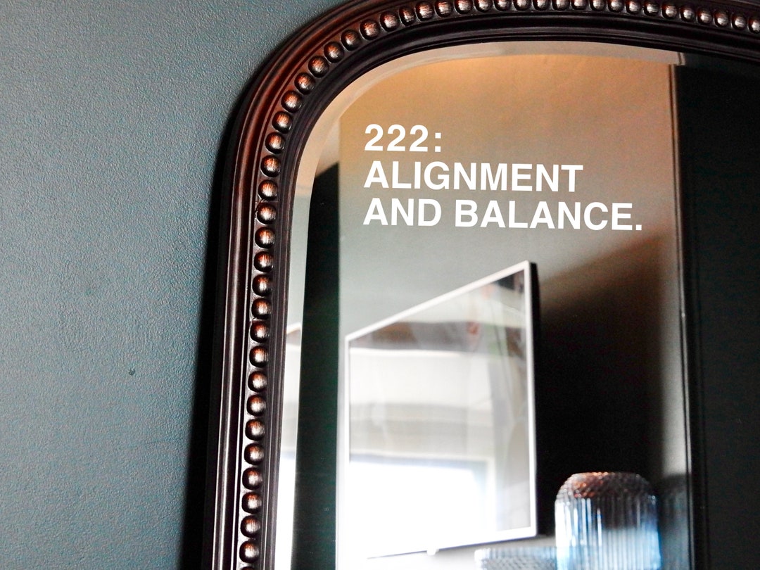 Angel Number 222 Alignment Sticker Spiritual Sticker Decal - Etsy