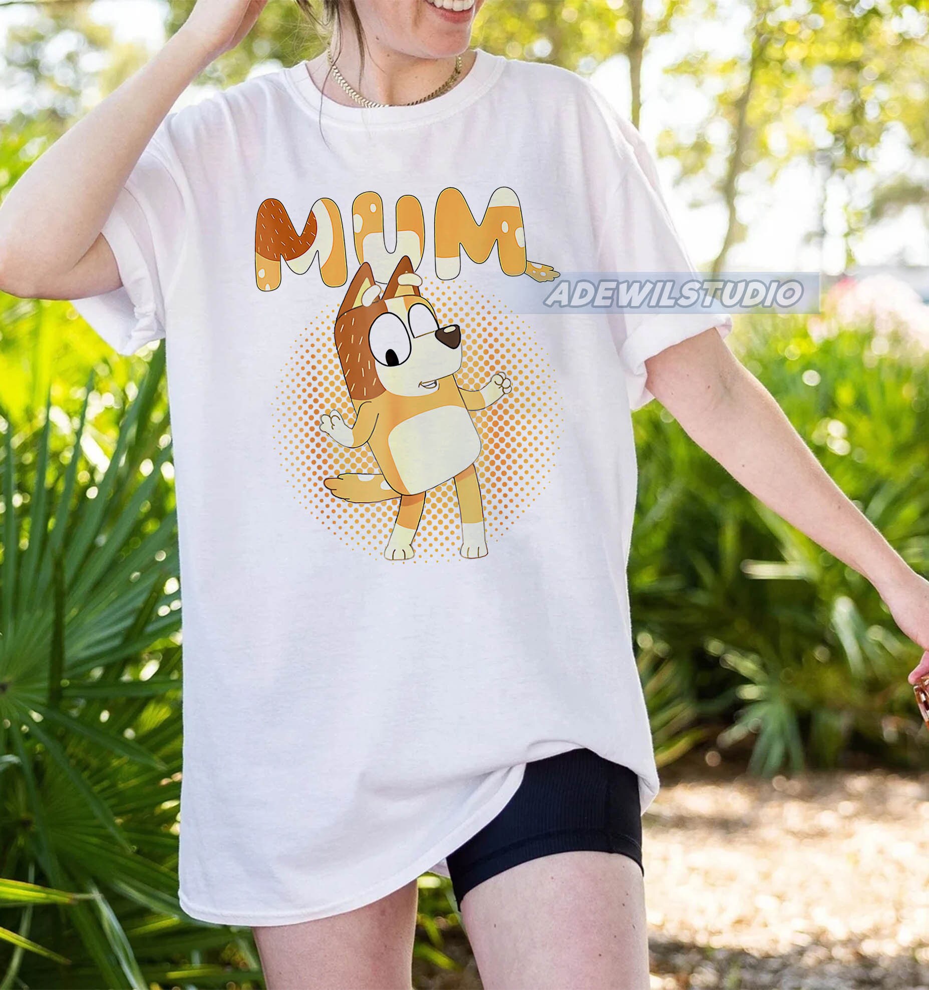 Bluey Mum Shirt Bluey Mom Shirt Chilli Heeler Shirt Bluey - Etsy