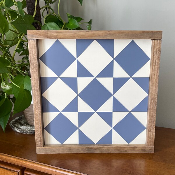 Wood Quilt Block - Etsy