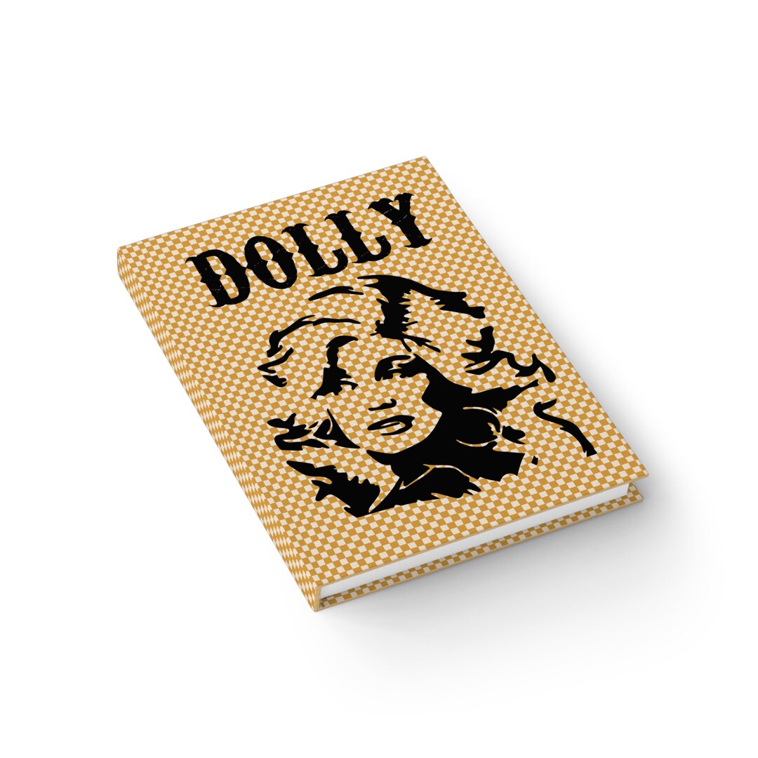 Dolly Portrait Checkerboard Journal - Etsy