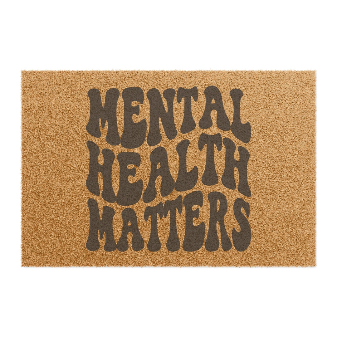 Mental Health Matters Coir Mat - Etsy