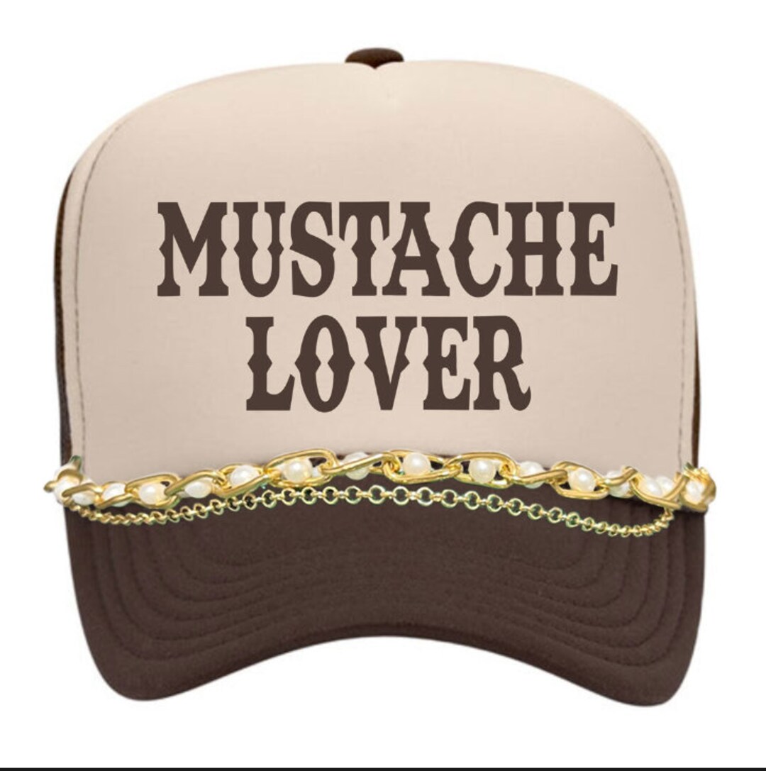 Mustache Lover Tall Trucker Caps - Etsy