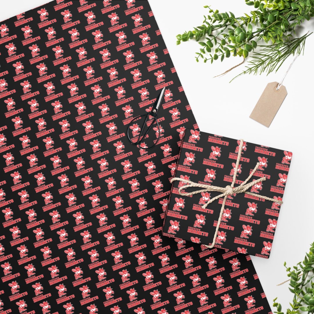 Freeburg Hornets Black Wrapping Paper - Etsy