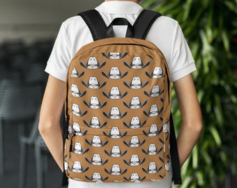 Cowboy Hat Backpack - Etsy