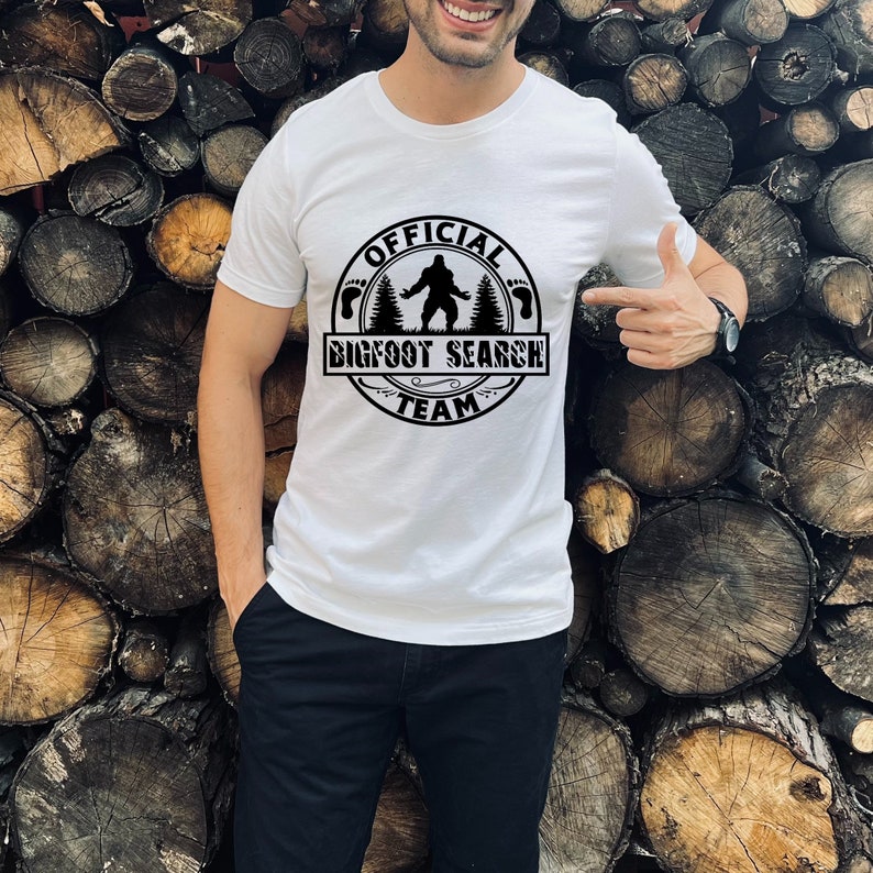 Official Bigfoot Search Team Group Shirts, Men's Women's Sasquatch ...