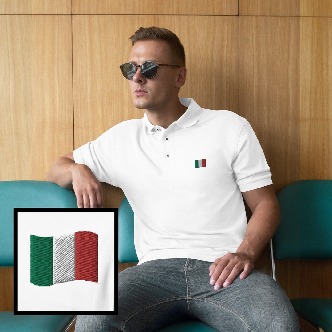 Italian Flag Shirt, Italy Polo Shirt, Men's Italy Flag Shirt, Italian ...