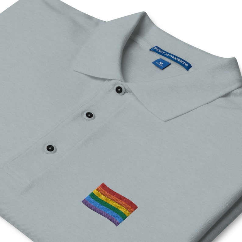 Pride Flag Shirt, Pride Polo, Rainbow Flag Shirt, LGBT Flag Shirt, Gay ...