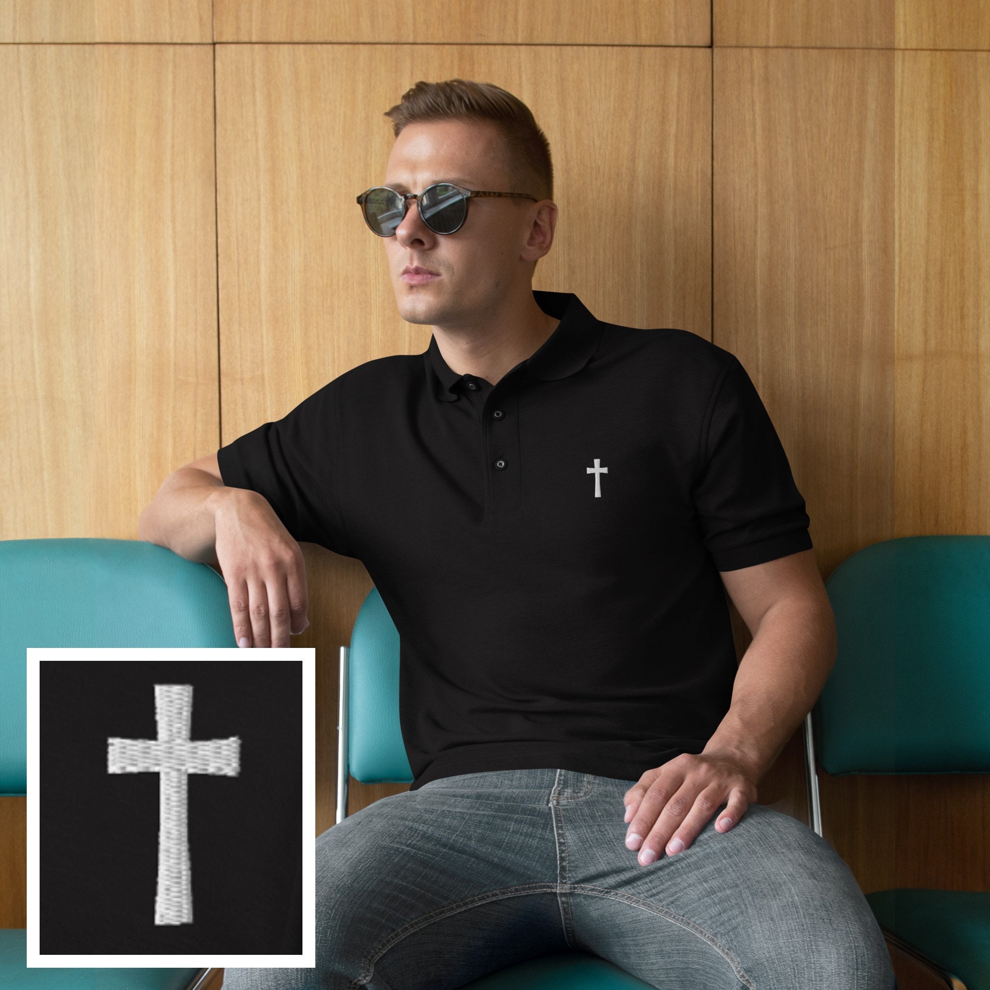 Cross Shirt, Christian Shirt Polo, Faith Shirt, Jesus Shirt, Church ...