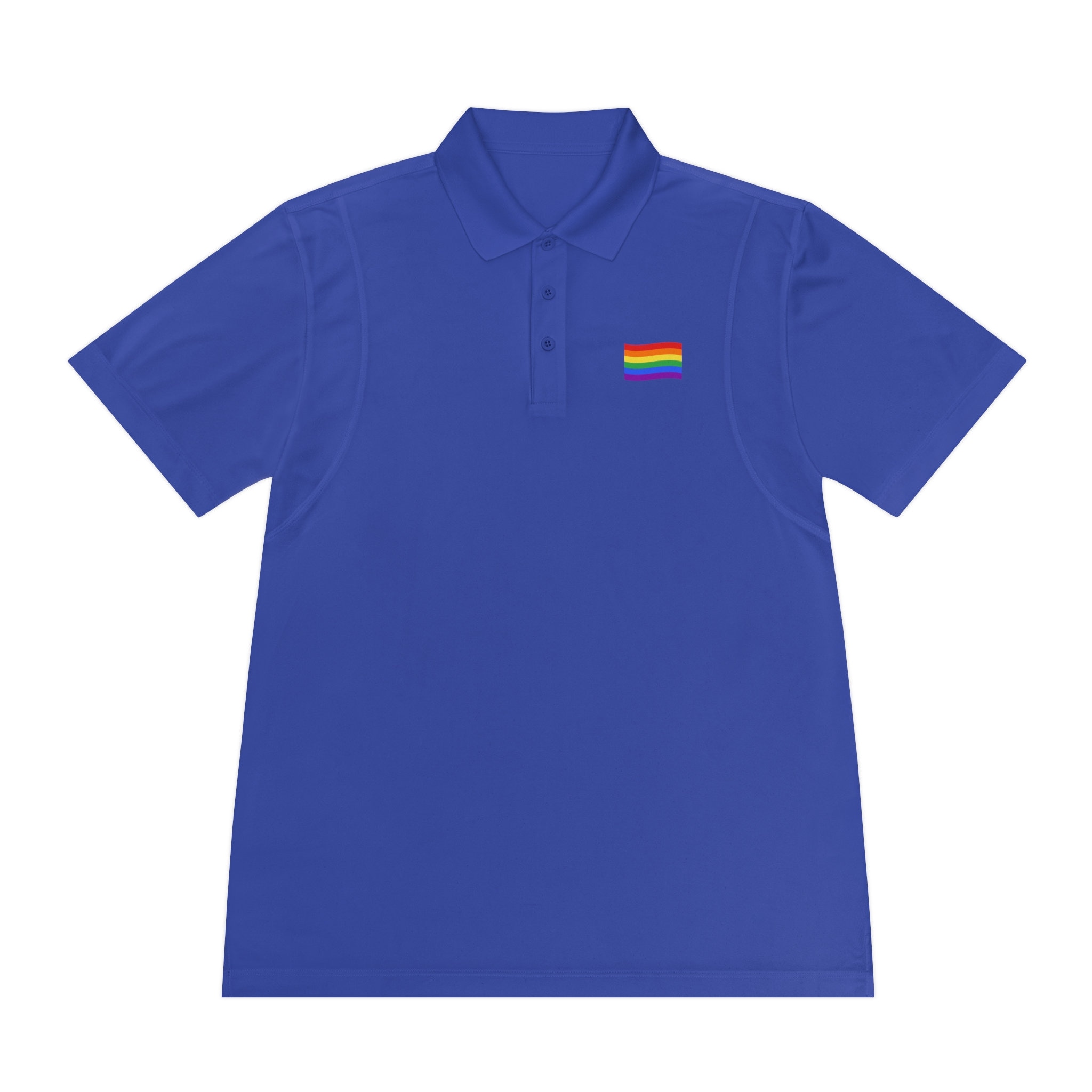 Pride Flag Polo Rainbow Flag Shirt LGBT Flag Shirt Gay - Etsy