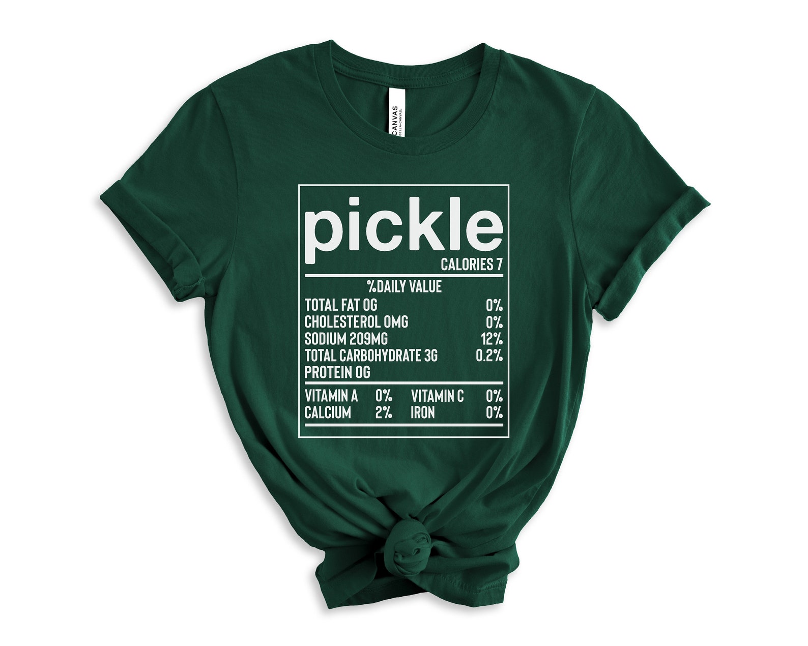 Pickle Nutrition T Shirt, Pickle Shirt, Pickle Crewneck Shirt, Pickle ...