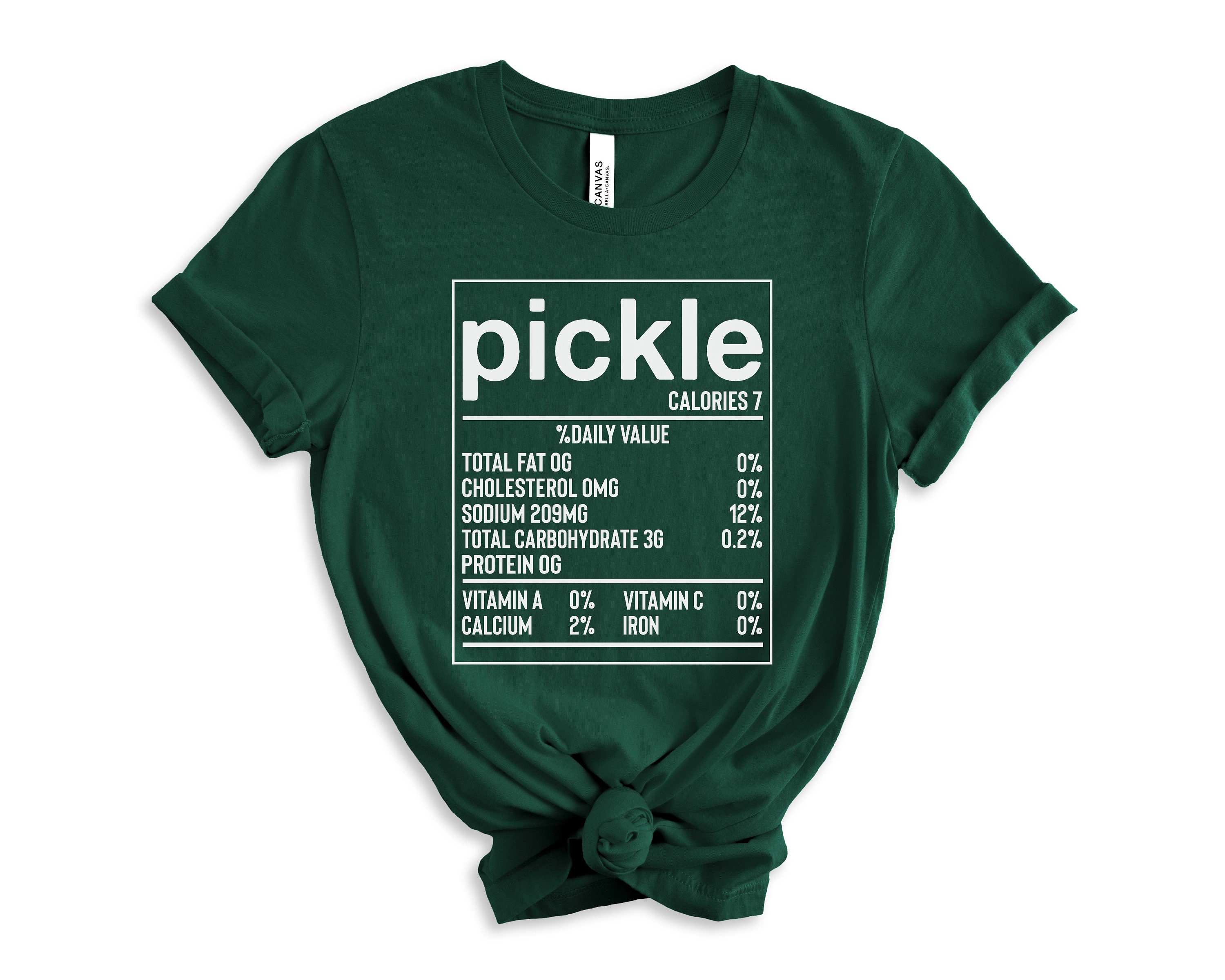 Pickle Nutrition T Shirt, Pickle Shirt, Pickle Crewneck Shirt, Pickle ...