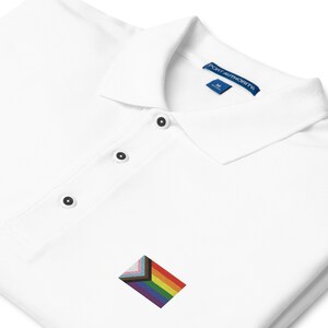 Pride Flag Shirt, Pride Polo, Rainbow Flag Shirt, LGBT Flag Shirt, Gay ...