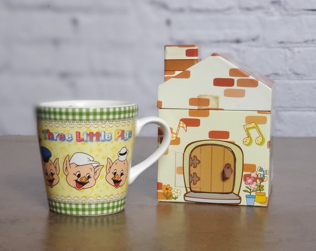 Disney Three Little Pigs Mug - Etsy