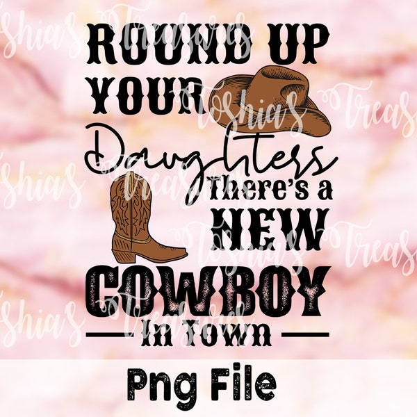 Round up your daughters theres a new cowboy in town - Etsy.de