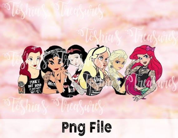Punk Disney Princess Wallpaper