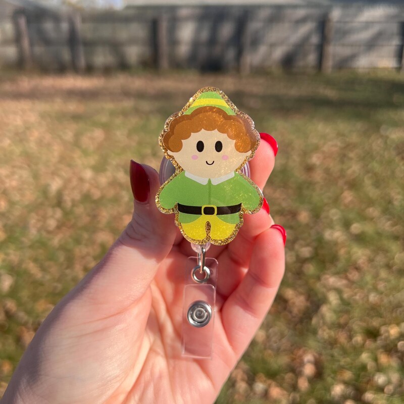 Elf Badge Reel - Etsy