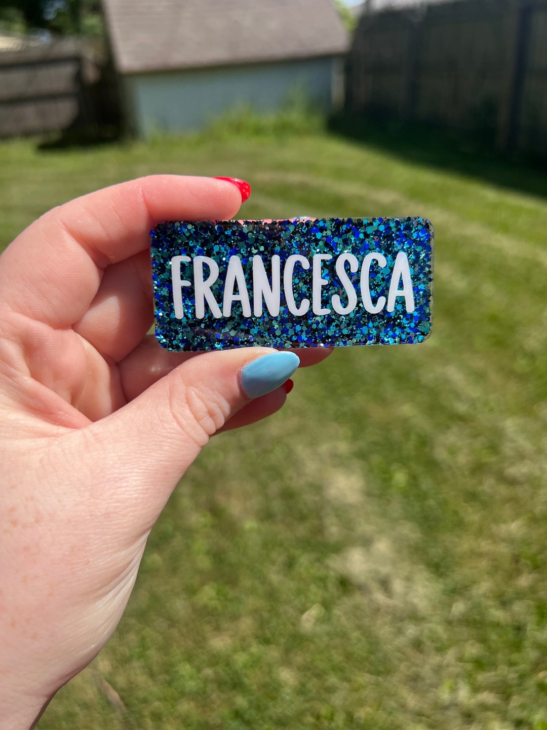 Personalized Name Tag for Work, Magnetic Name Tag, Customize Name Tag ...