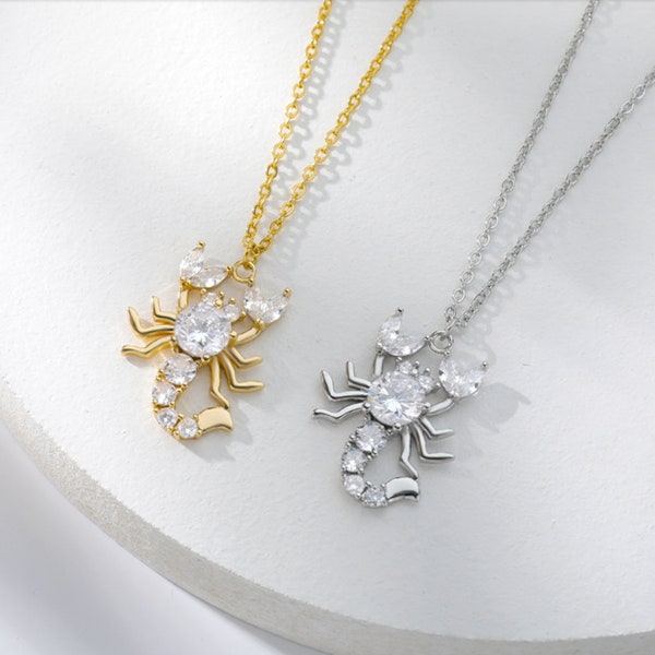 Scorpion Necklace - Etsy