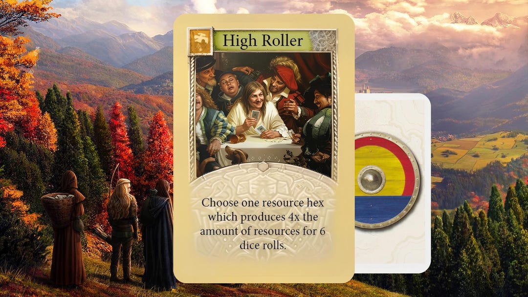 CATAN Expansion Card: "high Roller" Development Cards. Gain 4x ...