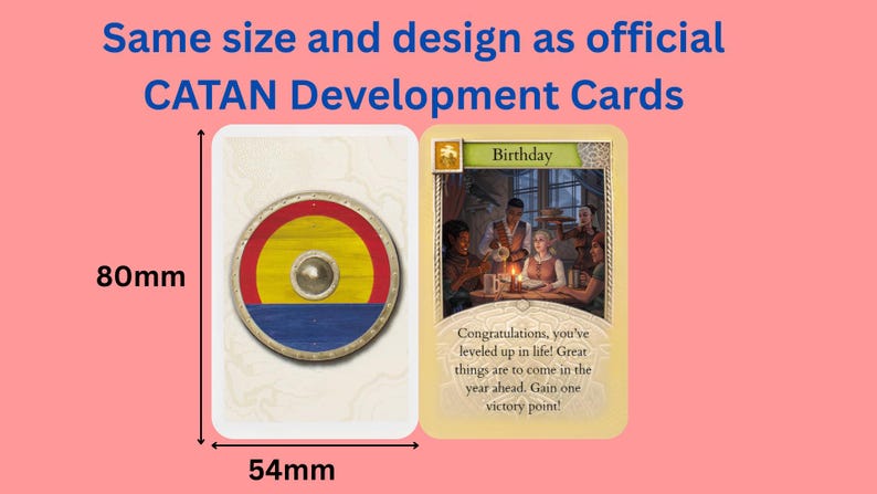 Happy Birthday CATAN Development Card Expansion - Victory Point, Fan ...