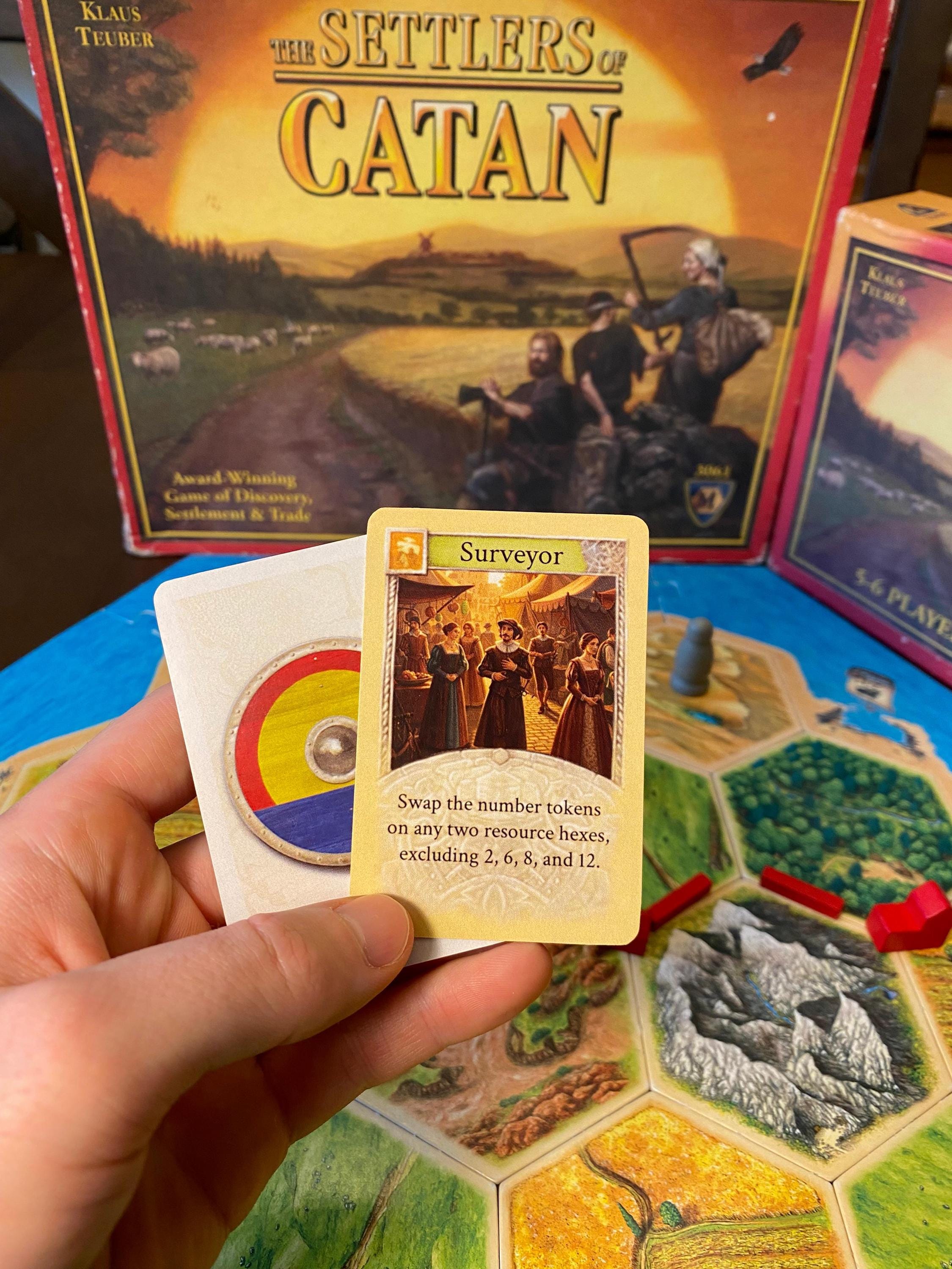 CATAN Fan-made Development Card Bundle! Surveyor, Port Authority ...