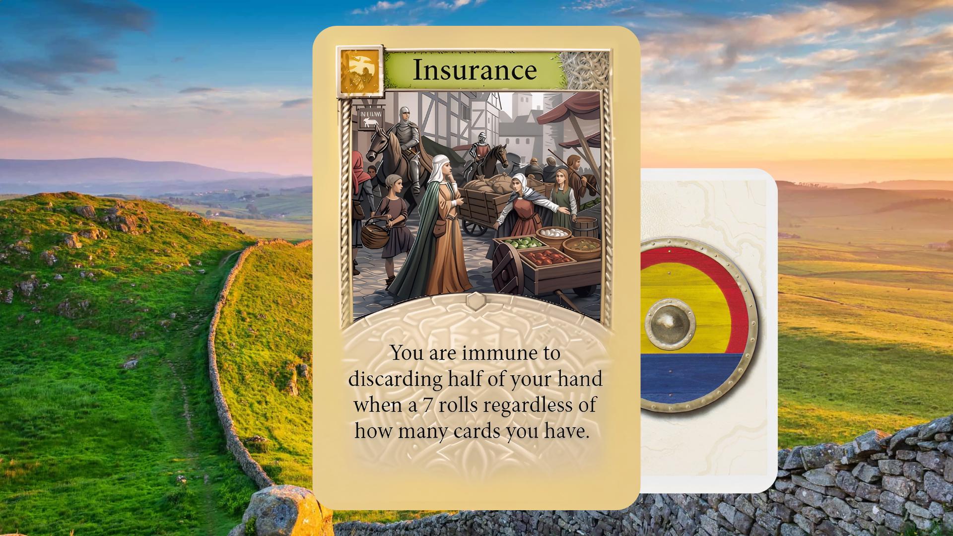 CATAN Insurance Development Card! Don't Discard Your Hand When a 7 ...