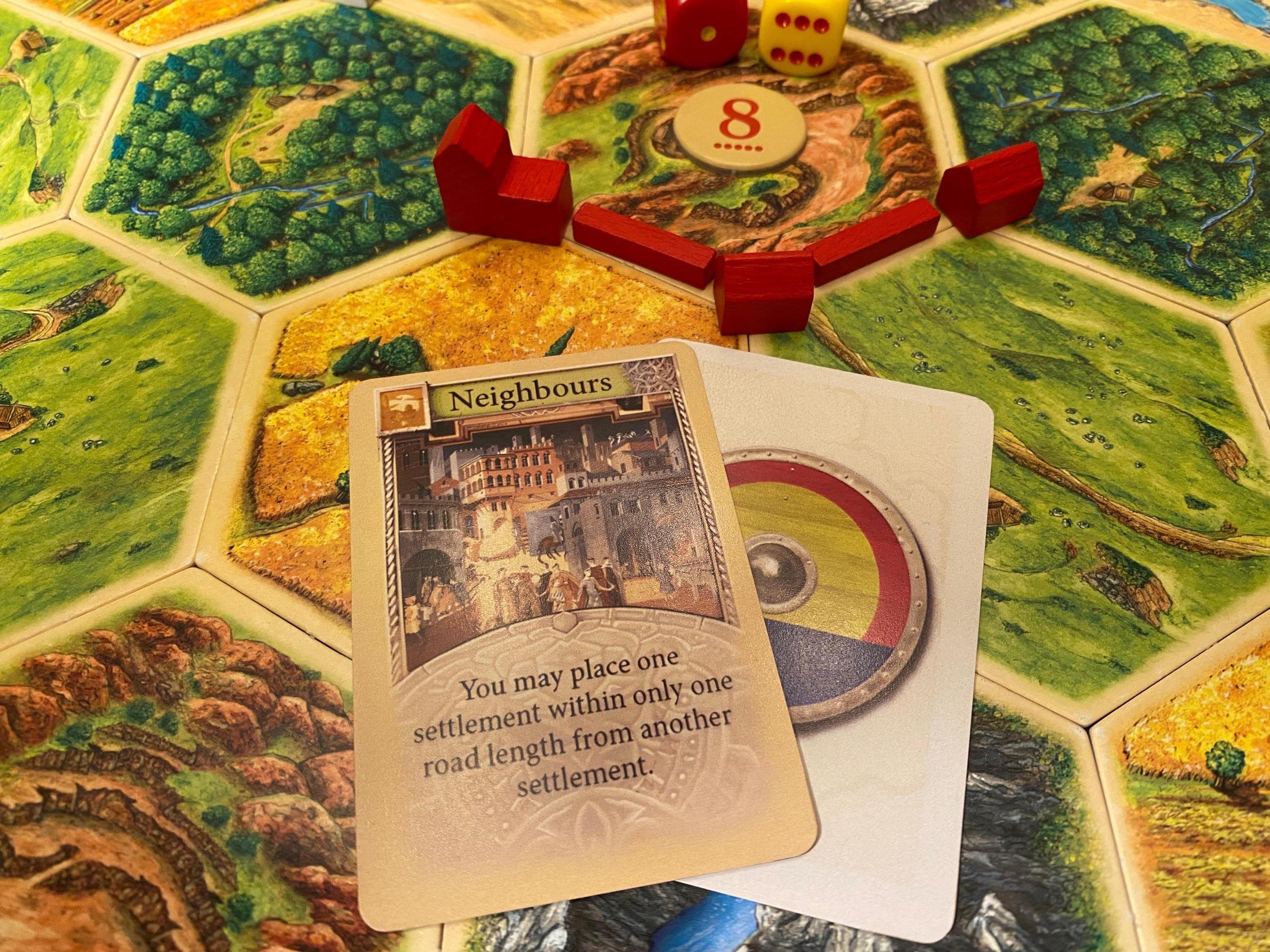CATAN "neighbours" Fan-made Expansion! Break Rules With This Fan-made ...