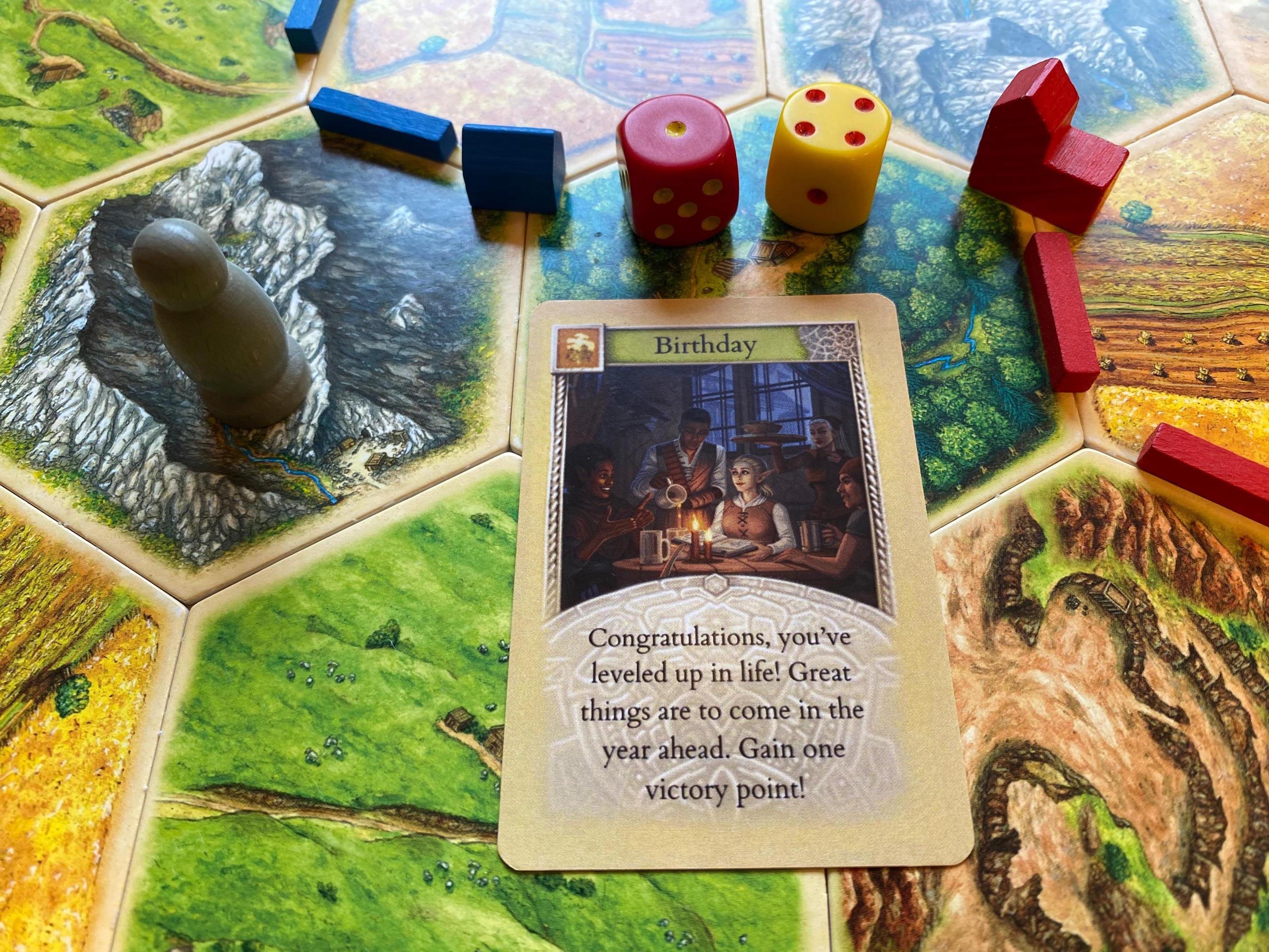 Happy Birthday CATAN Development Card Expansion - Victory Point, Fan ...