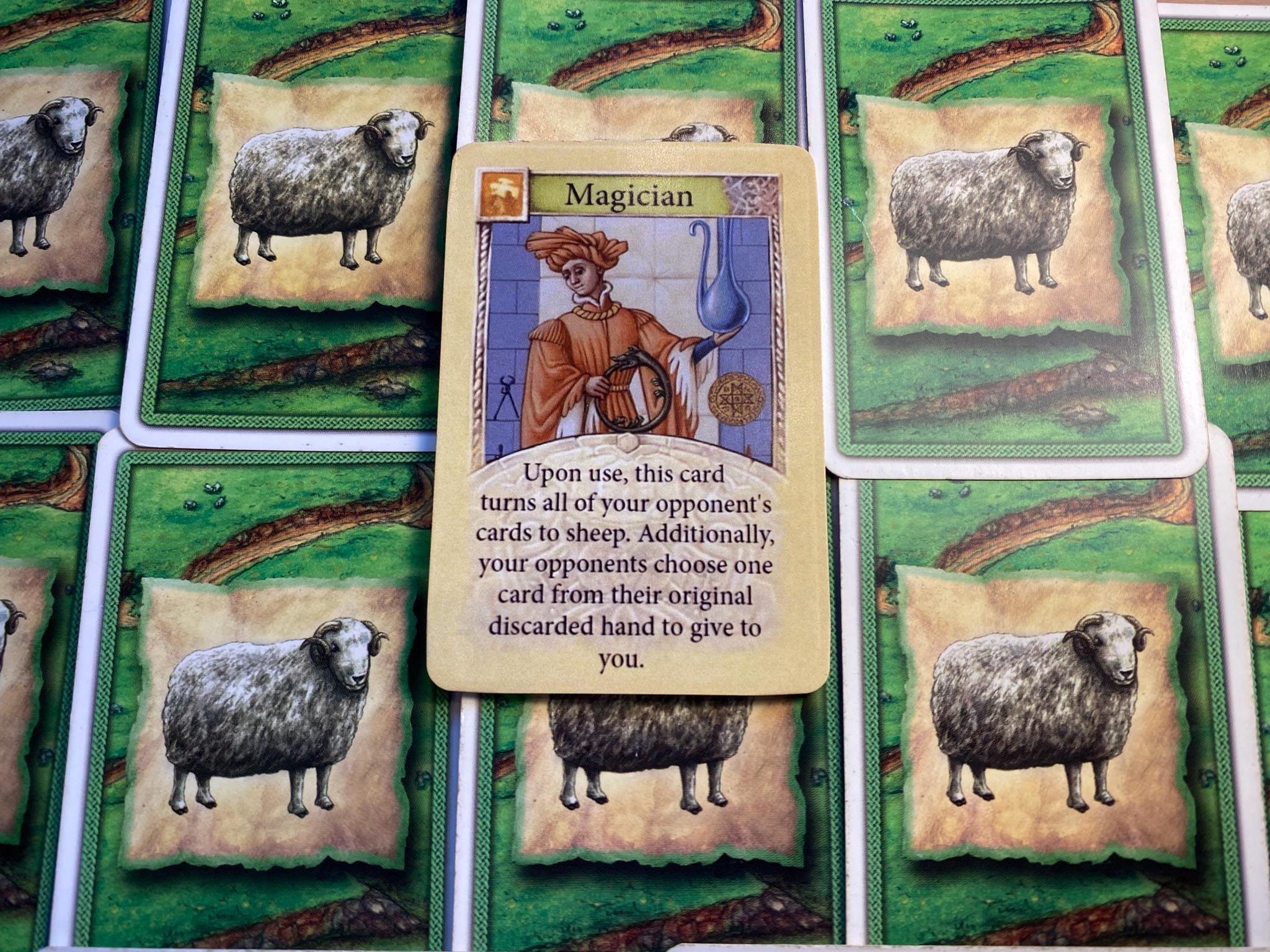 CATAN Expansion Fan-made Card – Magician Development Card (turns ...