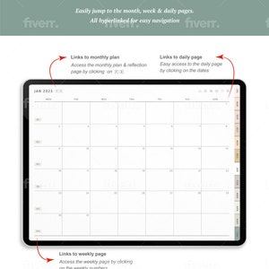 Boho Chic Mid-year Digital Planner 2022/2023 - Etsy