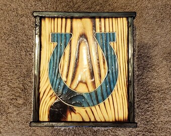 12 Diameter Indianapolis Colts Officially Licensed Pro Football Sign ...