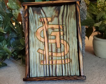 St. Louis Cardinals Wood Sign - Etsy