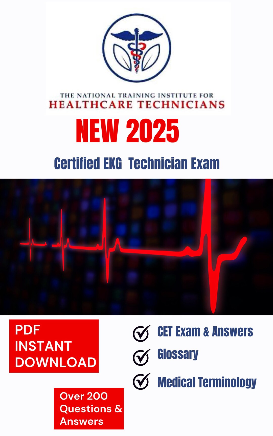 New 2025 EKG Exam | Instant Download | EKG Study Guide | EKG | Nursing ...