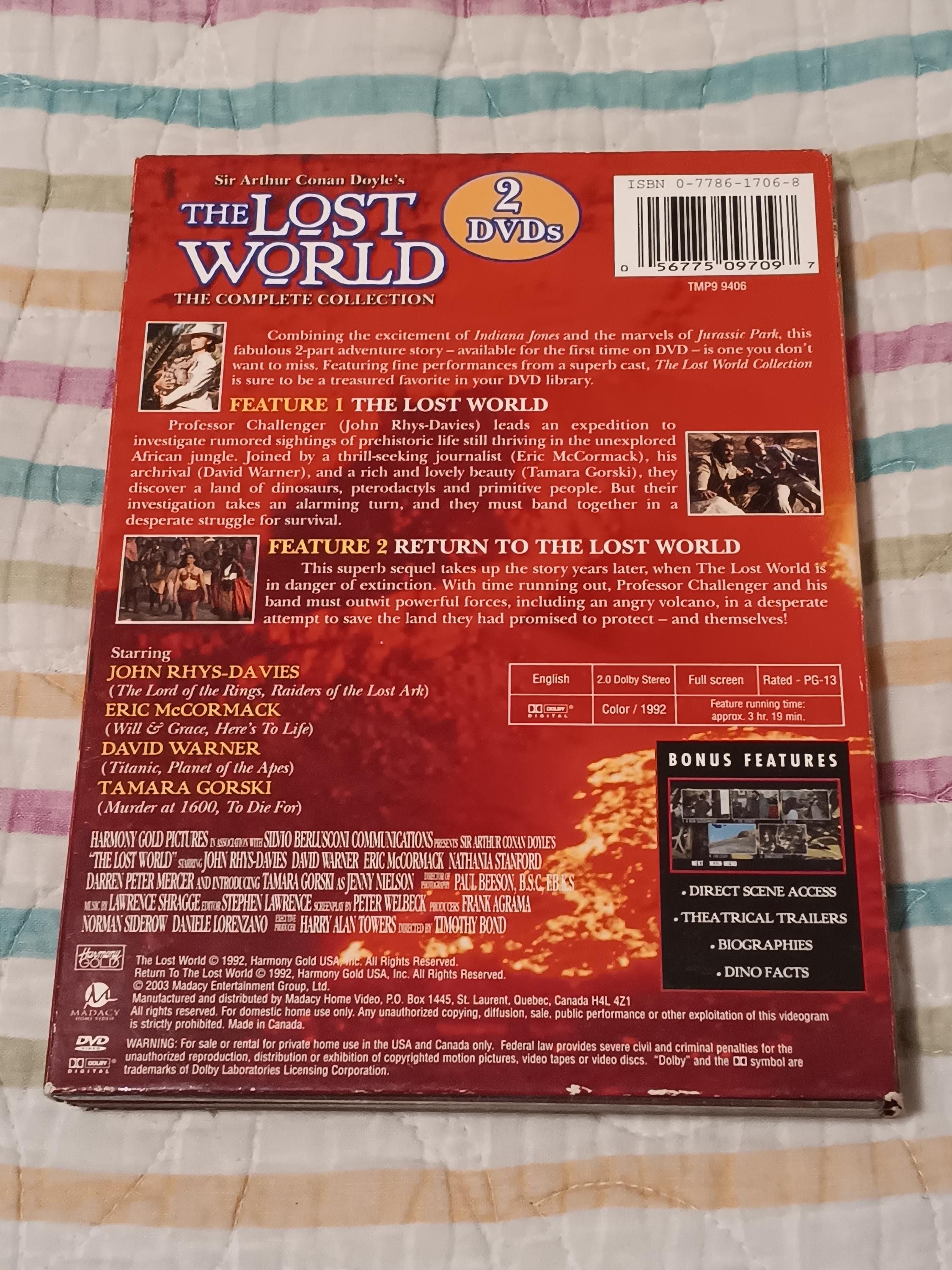The Lost World Complete Collection DVD - Etsy
