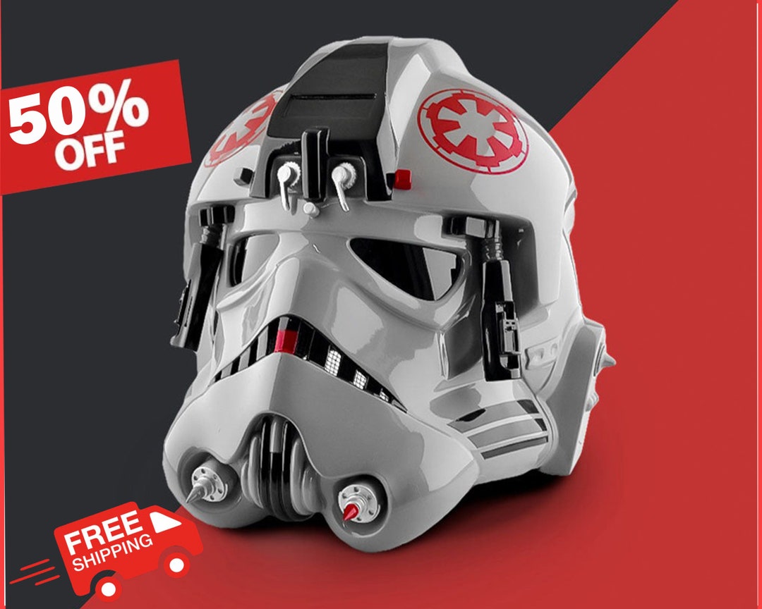 AT-AT Driver Helmet Cosplay Tie Pilot At-at Driver Starwars - Etsy